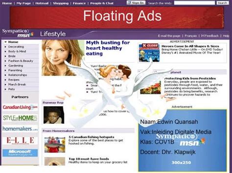 Floating Ads Ppt Advertising Industry Industries
