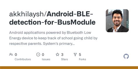 GitHub Akkhilaysh Android BLE Detection For BusModule Android Applications Powered By