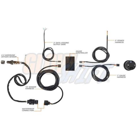 Glowshift Gauges 10 Color Digital Wideband Air Fuel Ratio Gauge Gs Tcd02w Urotuning