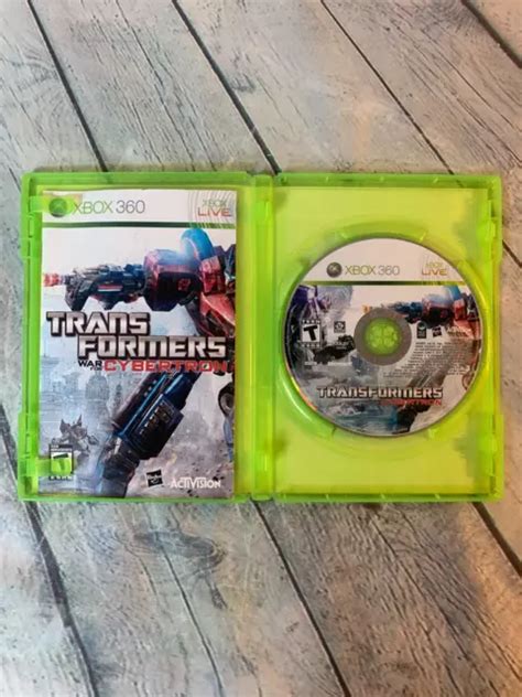 Transformers War For Cybertron Xbox 360 Activision 2010 Complete Cib 65 00 Picclick Ca