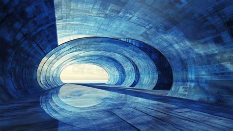 Futuristic Architectural Design Is Showcased In A Blueprint Drawing Of