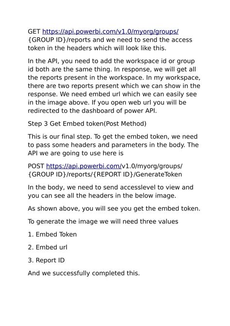 PPT How To Embed Power BI Reports Into Your Application Using Power BI Rest APIs PowerPoint