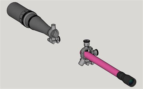 Scope Unertl Umarex Model TurboSquid 1258296