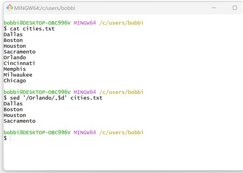 How To Use Sed To Delete All Lines After Match Collecting Wisdom
