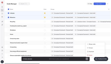 What Is The Code Manager Atlas Ti Help In English