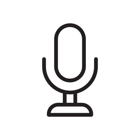 Voice Generic Outline Icon