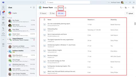 Microsoft Teams Chats To Get New Shared Tab