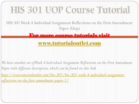Ppt His 301 Uop Course Tutorial Tutorialoutlet Powerpoint