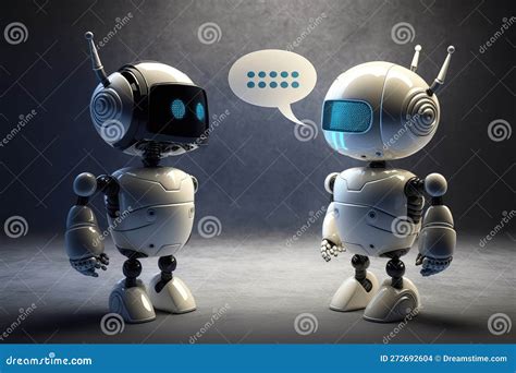Chatbot Robot Promising A New Way Of Communication Faster And More