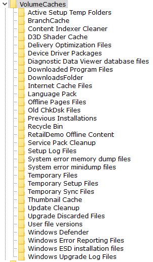 Automating Clean Manager Windows Forums