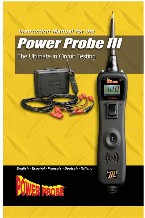 Power Probe User Manual Pages Original Mode