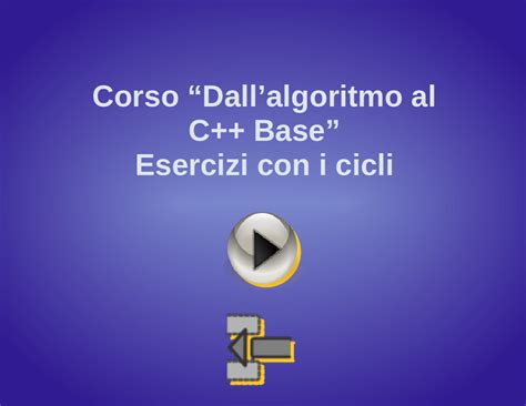 Corso Dallalgoritmo Al C Base Lezione Pratica N3 Le Strutture Cicliche In C Blog Di