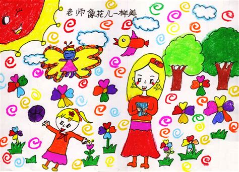 儿童上小学卡通画 小学卡通画 儿童卡通画 大山谷图库