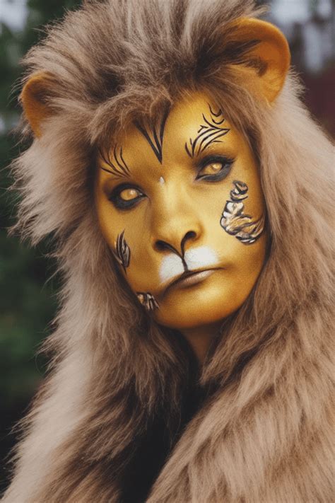 Lion Makeup