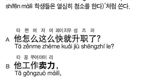 매일매일 중국어 한마디 최선을 다하다