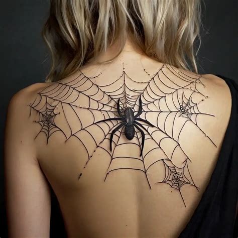 Spider Web Tattoos Meanings Symbolism And Significance 98 Designs