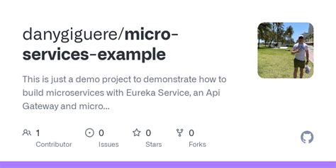 Github Danygigueremicro Services Example This Is Just A Demo Project To Demonstrate How To