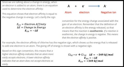 Electron Affinity Equation Archives Dynamic Periodic Table Of