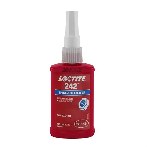 Loctite 242 Trabador De Rosca Azul 50 Ml 24231 Idh 135355