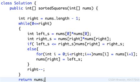 代码随想录算法训练营第一天 704二分查找、27元素移除、977有序数组的平方 Csdn博客