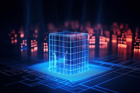 Nanofabrication Process Premium Ai Generated Image