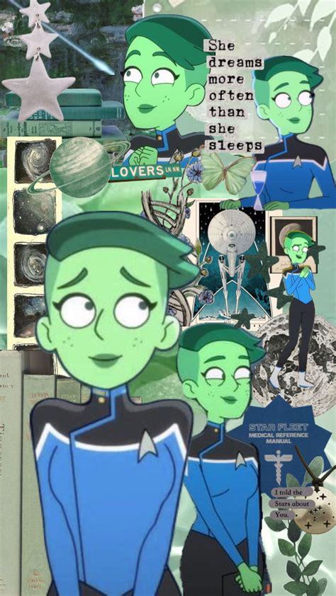 Tendi Startrek Startreklowerdecks Green Academia Staracademia