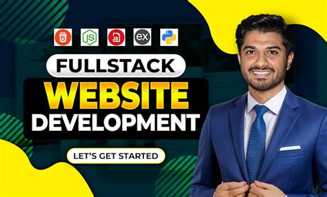 Do Custom Website Development As Full Stack Developer Backend Frontend