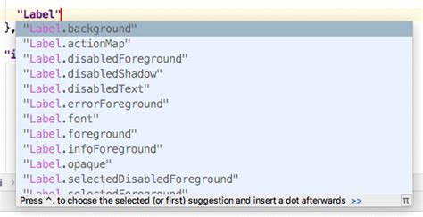 Customizing Ui Themes Icons And Ui Controls Intellij Platform Sdk