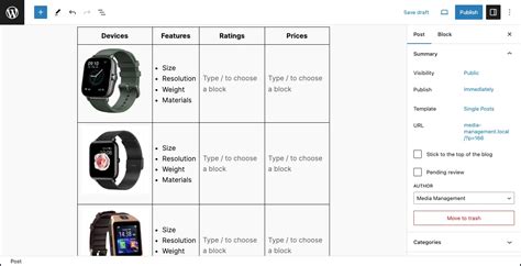 How To Add An Amazon Product Comparison Table In Wordpress
