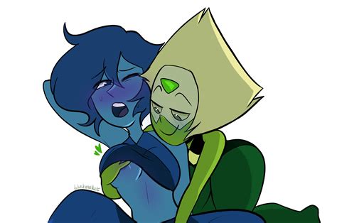Post 4879807 Blushmallet Lapis Lazuli Peridot Steven Universe