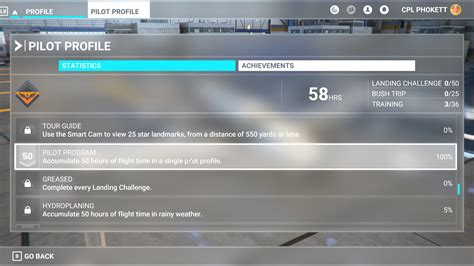 Finally Got Pilot Program User Interface Activities Microsoft Flight Simulator Forums
