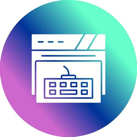 Keyboard Vector Icon 19062371 Vector Art At Vecteezy