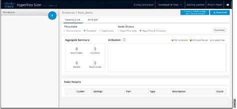 Cisco HyperFlex Sizer Getting Started Guide Scenarios Cisco HyperFlex HX Data Platform Cisco