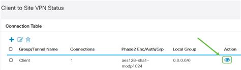 设置并使用GreenBow IPsec VPN客户端与RV160和RV260路由器连接 Cisco
