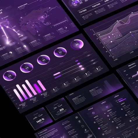 data visualization dashboard showcasing analytics trends premium ai
