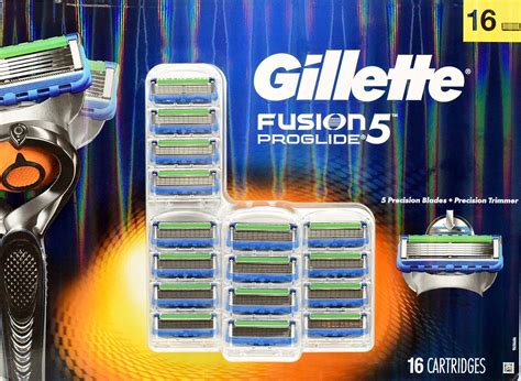 Gillette Fusion5 Proglide Mens Razor Blade Refills Pack