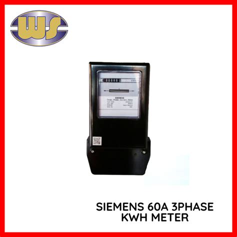 Siemens 1060a 415v Three Phase Kwh Meter Winstar Electrical Sdn Bhd