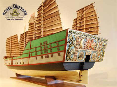 Zheng He Treasure Ship Model Exclusive For The Discerning Collector