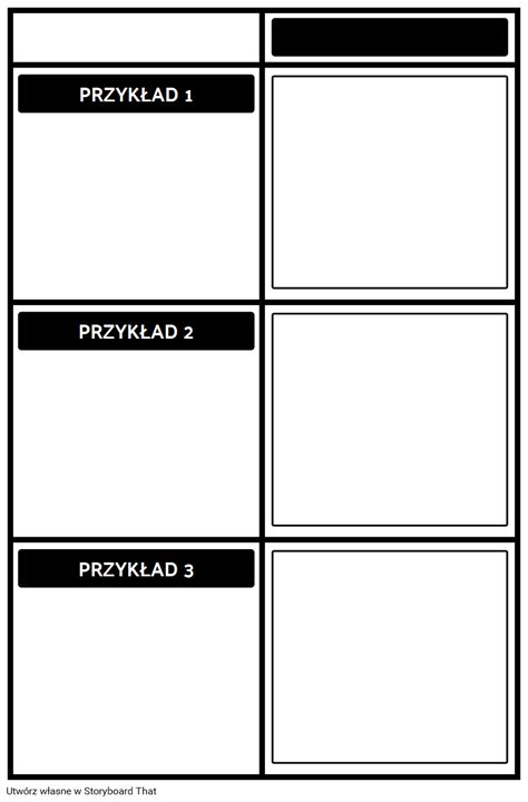 Przykłady Siatki Storyboard Przez Pl Examples