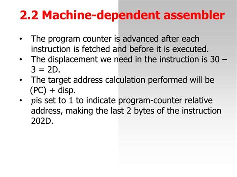 Ppt Example Of Sic Assembler Language P R Ogram Line Source Statement