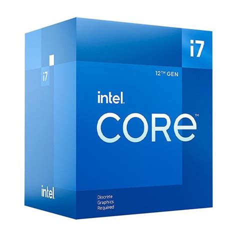 Intel Core I7 12700f Core I7 12th Gen Alder Lake 12 Core 8p 4e 2 1 Ghz Lga 1700 65w Desktop