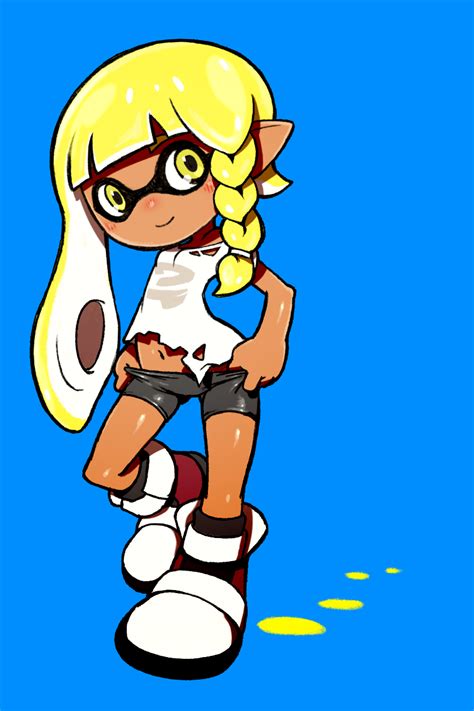 Inkling Player Character Inkling Girl And Veronika Splatoon And 1