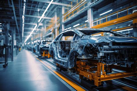 自动生产线上的汽车图片素材 正版创意图片600543388 摄图网