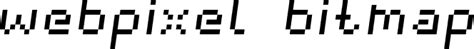 Webpixelbitmap Font Fonts2u Com