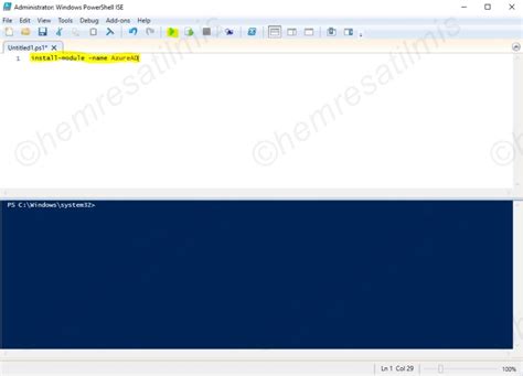 Azure Active Directory Azuread Powershell Modülünün Kurulumu