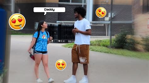 Rizzing Up Girls Using Corny Pick Up Lines Youtube