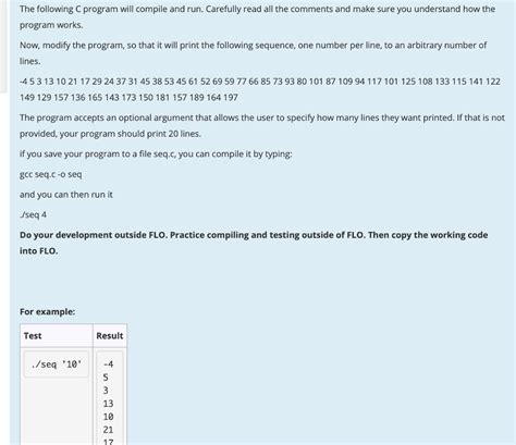 The Following C Program Will Compile And Run