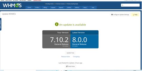 How To Update WHMCS Grepitout