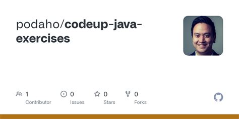 Github Podahocodeup Java Exercises