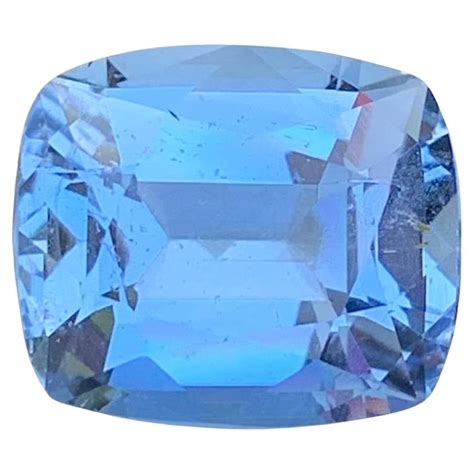 615 Carat Gorgeous Faceted Aquamarine Goshenite Cushion Shape Gemstone